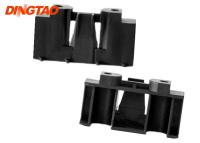 China For DT Vector FP FX IX Q25 Auto Cutter Spare Parts 128529 Slat Stop Pad Block for sale
