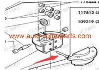 China 104301 Vector 7000 Spare Parts Lower Roller Axi For Cutting VT 7000 for sale