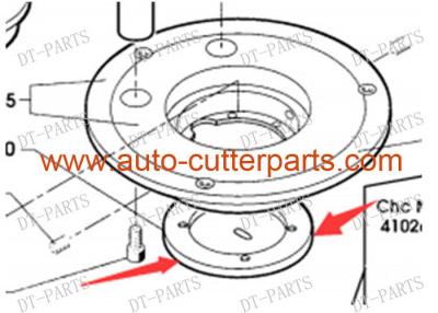 China Vector 7000 Cutter Parts Bottom Cover Of Cutter Head 112090 for sale