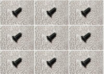 China Silver Colour Metal Cutter Parts Cup Head Screws For Vector 5000 410110A for sale