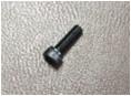 China Industrial Metal Cutter Parts Black Cup Head Screws 410284A For Vector 5000 for sale