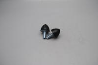 China Cutter Spare Parts Black Bumper Elevator Male Cylindrical 110551 Q25 Auto Cutter Machine for sale