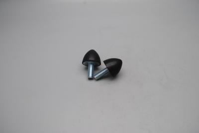 China Cutter Spare Parts Black Bumper Elevator Male Cylindrical 110551 Q25 Auto Cutter Machine for sale