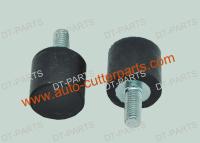 China Black Mushroom Like Metal  Spare Parts Cylindrical Bumper M D16x15 M Vector 5000 for sale