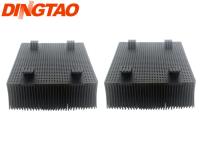 China Black Nylon Bristles Block For IMA Cutting Machine Spare Parts 100x100x40mm for sale