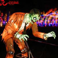 China LED Illuminated Zombie Lantern Festival Light Winter Lantern Lights 110V 220V for sale