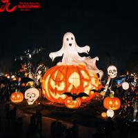 China 110V / 220V Giant Jack O Lantern LVD EMC Large Outdoor Jack O Lantern for sale