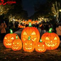 China 110V / 220V Giant Jack O Lantern LVD EMC Large Outdoor Jack O Lantern for sale