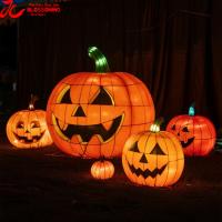 China 110V / 220V Giant Jack O Lantern LVD EMC Large Outdoor Jack O Lantern for sale