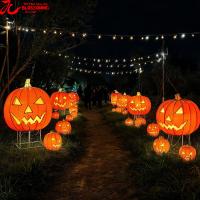 China 110V / 220V Giant Jack O Lantern LVD EMC Large Outdoor Jack O Lantern for sale