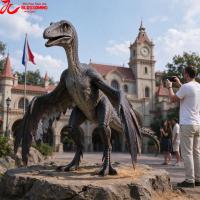 China CE LVD Archaeopteryx Dinosaur Model Animatronic Dinosaurs Giant Size for sale