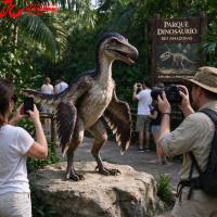 China CE LVD Archaeopteryx Dinosaur Model Animatronic Dinosaurs Giant Size for sale