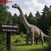 China Personalized Animatronic Brachiosaurus Dinosaur Model Life Size for sale