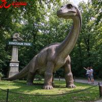 China Personalized Animatronic Brachiosaurus Dinosaur Model Life Size for sale