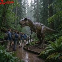 China Custom Ceratosaurus Dinosaur Animatronic Model For Theme Parks And Zoos for sale