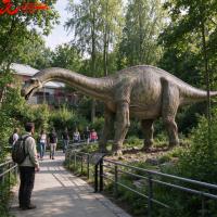 China Outdoor Giant Animatronic Dinosaur Diplodocus Dinosaur Animatronic For Museums for sale
