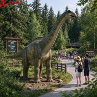 China Outdoor Giant Animatronic Dinosaur Diplodocus Dinosaur Animatronic For Museums for sale