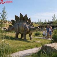 China Life Size Stegosaurus Animatronic Dinosaurs For Museums Parks for sale