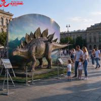 China Life Size Stegosaurus Animatronic Dinosaurs For Museums Parks for sale