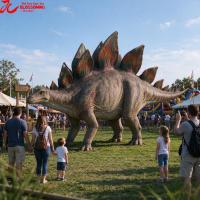 China Life Size Stegosaurus Animatronic Dinosaurs For Museums Parks for sale