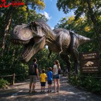 China Realistic Dinosaur Animatronic Giganotosaurus Dinosaur Model Customized for sale
