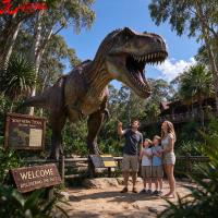 China Realistic Dinosaur Animatronic Giganotosaurus Dinosaur Model Customized for sale