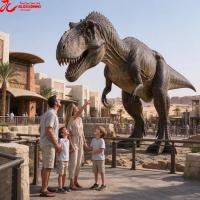 China Realistic Dinosaur Animatronic Giganotosaurus Dinosaur Model Customized for sale