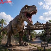 China EMC Animatronic Tyrannosaurus Rex Life Size Animatronic Dinosaurs Personalized for sale