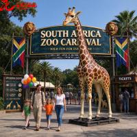 China Customized Fiberglass Giraffe Model Fiberglass Sculptures Outdoor for sale