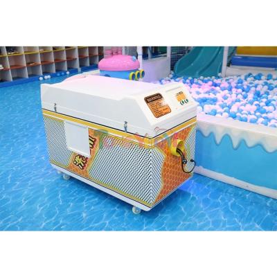 China Electric Soft Play Ball Cleaning Machine 1100*540*860mm Ball Pool Washing Machine Multi Functional for sale