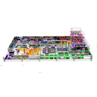 China OEM Trampoline Equipment Park Non Toxic Custom Indoor Trampoline Safety For Shopping Malls for sale