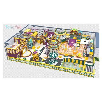 China Toddlers Indoor Playground Equipment 500 Square Meter Indoor Games Park Commercial for sale