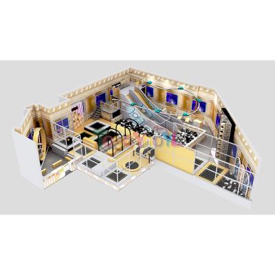 China Customizable Indoor Jump Playground Diverse Themes Indoor Playground Trampoline 10FT for sale