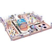 China Unisex Indoor Playground Equipment 280 Squares Trampoline Park Indoor Playground for sale