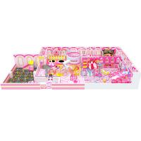 China Pink Theme Indoor Playground Commercial Foam Kids Entertainment Equipment for sale