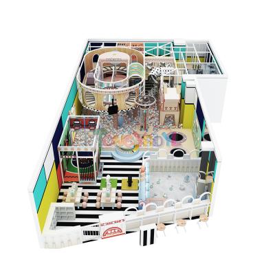 China Fun Kids Play Area Indoor Playground Equipment Commercial Amusement Parks for sale