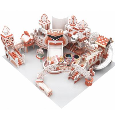 China Safety Indoor Play Area Equipments Poker Kingdom Childrens Play Area Equipment Customized for sale