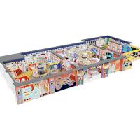 China Custom Indoor Playground Equipment Commercial Indoor Playhouse Equipment Baby King Theme for sale