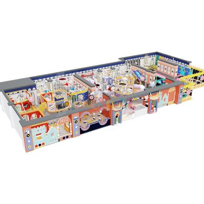 China Custom Indoor Playground Equipment Commercial Indoor Playhouse Equipment Baby King Theme for sale