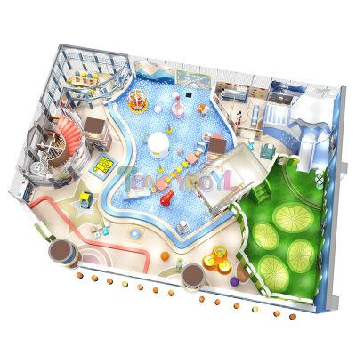 China Indoor Ball‑Pit Children's Playground – Safe Soft‑Play Area for Kids for sale