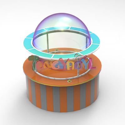 China Electric Indoor Playground Equipment Ocean Ball Plastic Fun Play Blowing Machine for sale
