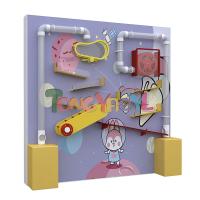 China Safety Soft Play Equipment 0.35KW Playground Wall Games Fine Workmanship for sale