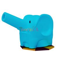 China Soft Play Pitching Machine Blue Indoor Playground Facilities Unisex for sale