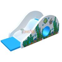 China Kids Soft Play Slide 260cm*70cm Childrens Small Slide Customized for sale