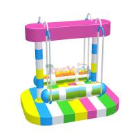 China Commercial Electric Mini Swing Playground Equipment Electric Soft Toy Set For Kids for sale