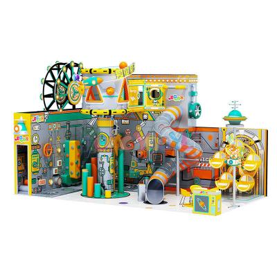 China Kids Soft Play Commercial Equipment Inflatable Indoor Playground With Rock Climbing for sale