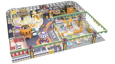 China 400 Squares Indoor Playground Equipment Multi Functional Adventure Park Indoor Playground for sale