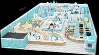 China 1508 Squares Indoor Playground Equipment Cartoon Theme Indoor Play Centre for sale