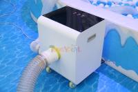 China 1100W Ball Pit Cleaner Machine Intelligent Ball Pit Ball Cleaning Machine Small for sale