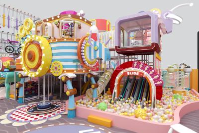 China Ninja Indoor Play Gym Equipment Customized Soft Play Indoor Playground Equipment Safety for sale